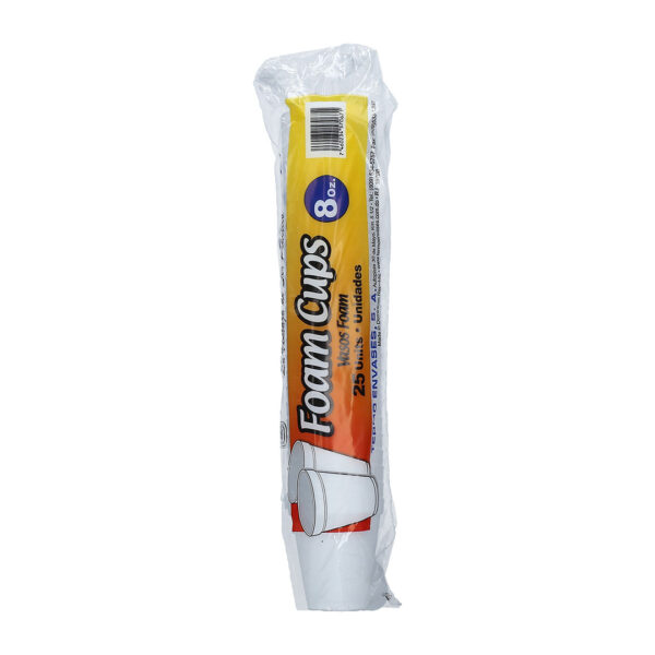 VASO FOAM 8 ONZ. (40/25) - Termo Envases, S.A.